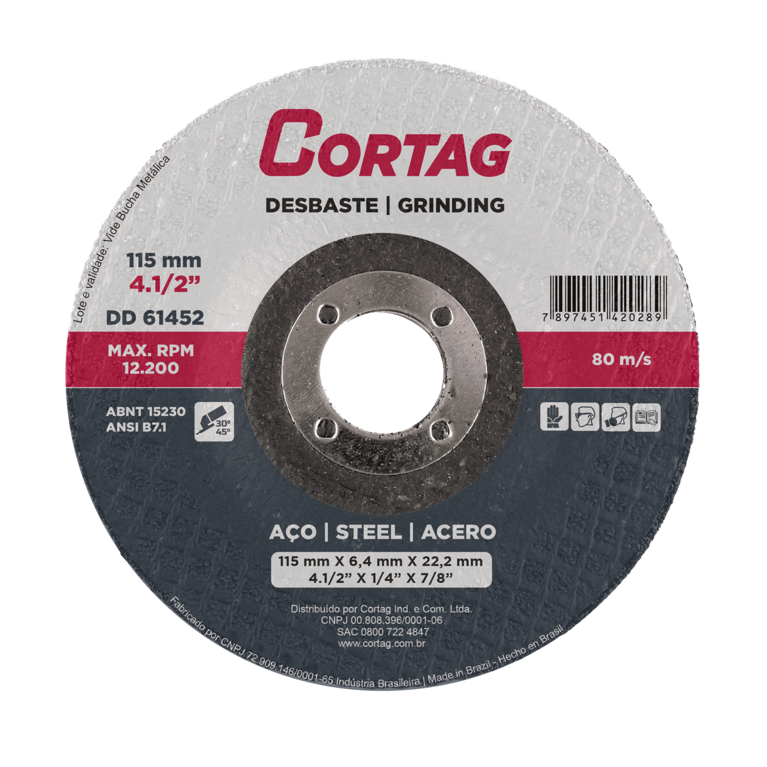 Disco Diamantado- Turbo ECO 110 mm - Cortag Revolution Tools