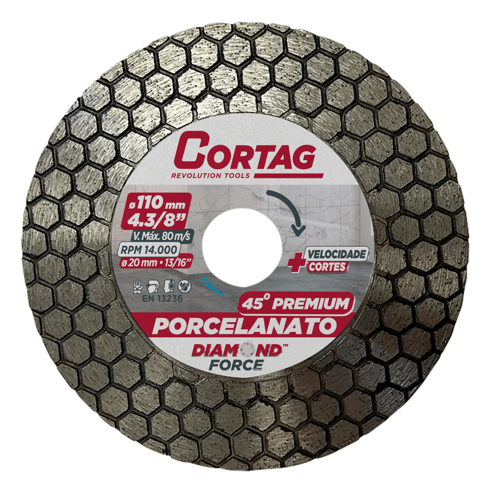 Discos Diamantados - Contínuo - Cortag Revolution Tools